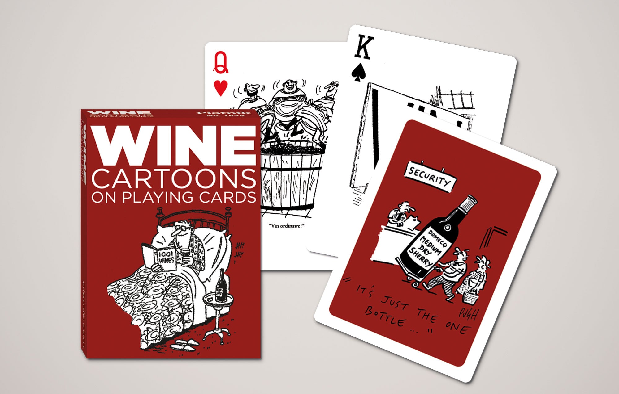 Single deck, Wine Cartoons | EurekaPuzzles