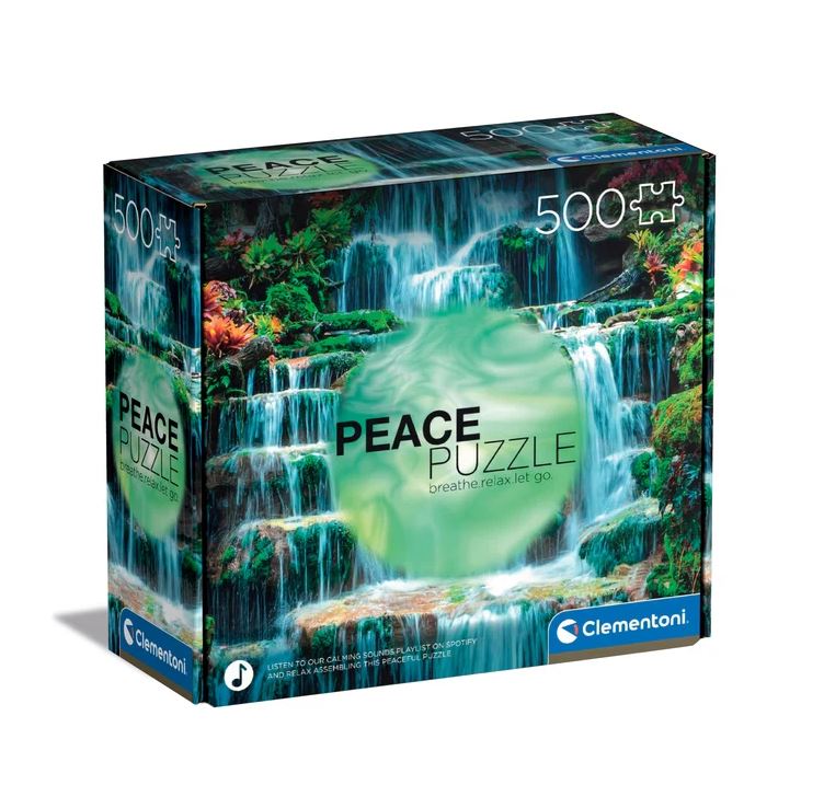 Clementoni Peace Puzzle - The Flow Jigsaw | EurekaPuzzles