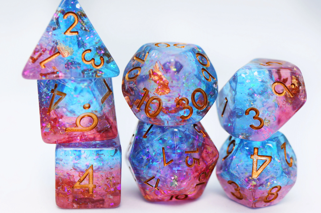 Mermaid Blood RPG Dice Set | EurekaPuzzles