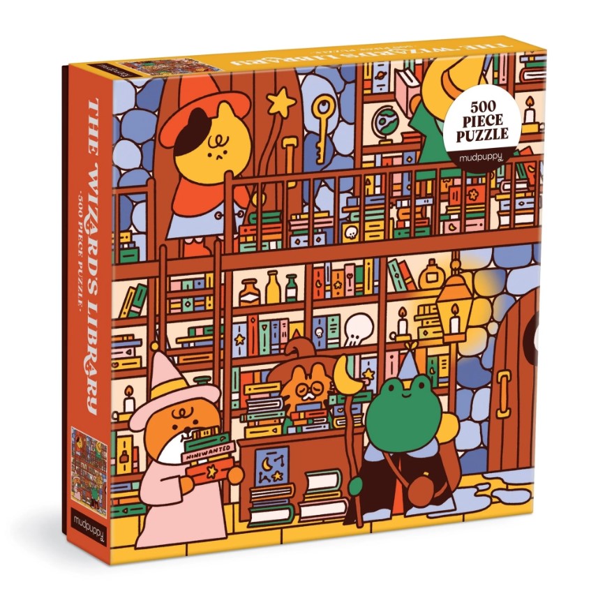 The Wizard's Library Jigsaw Puzzle - 500 Pieces | EurekaPuzzles