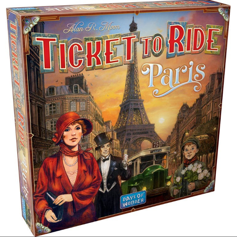 Ticket to Ride Paris | EurekaPuzzles