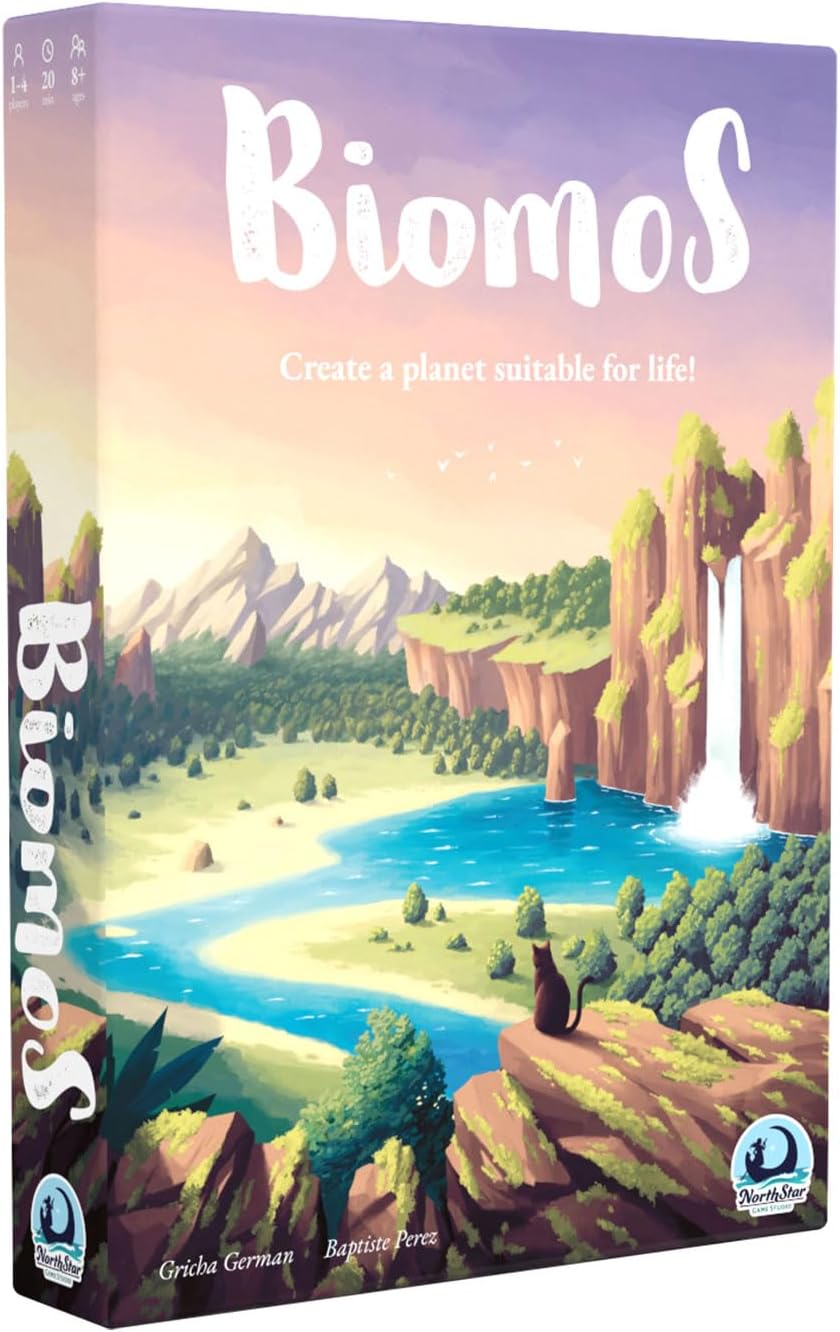 Biomos Game by North Star Games - Create a Planet | EurekaPuzzles