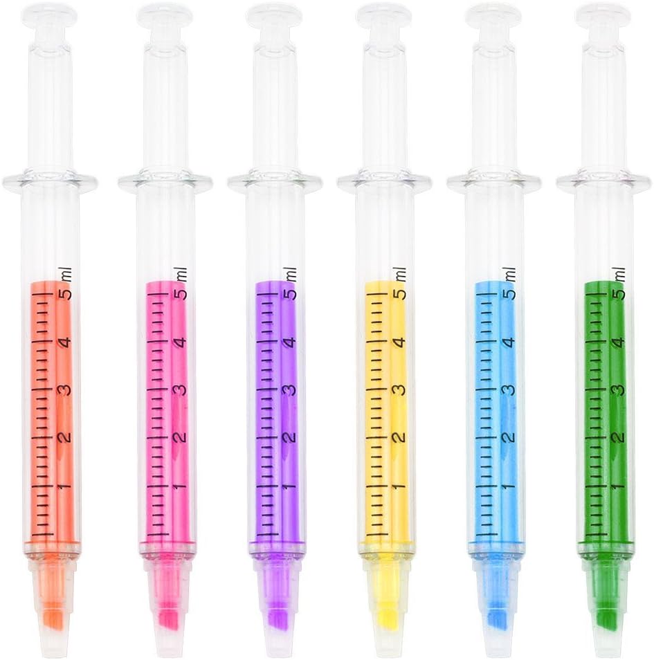 Syringe Hightlighters | EurekaPuzzles
