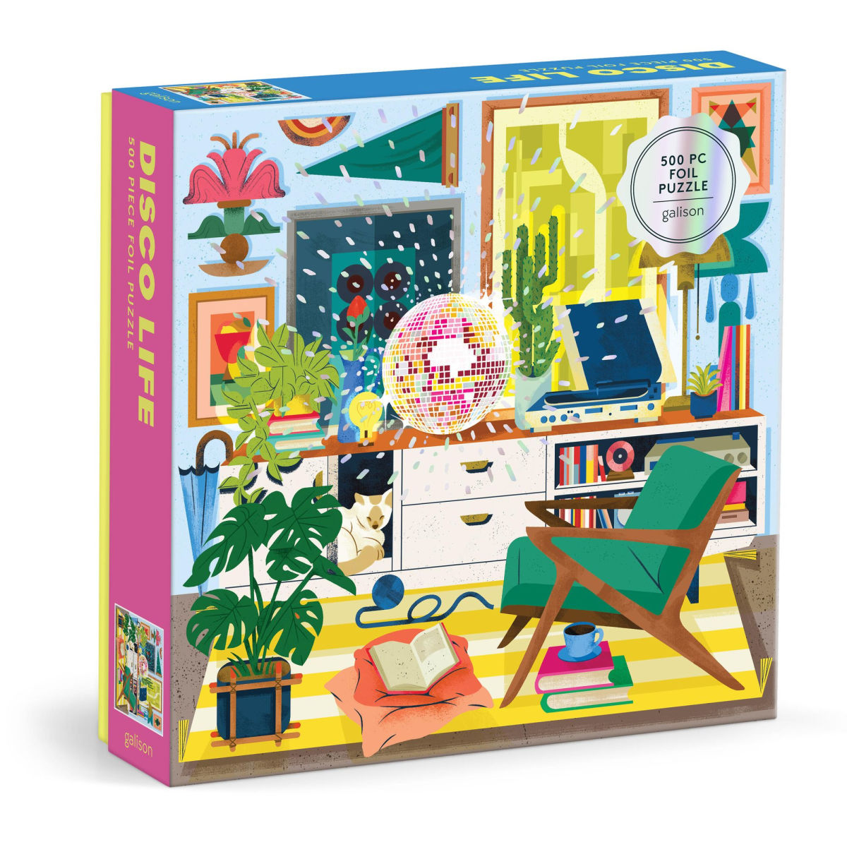 Disco Life 500 pc Foil Puzzle | EurekaPuzzles