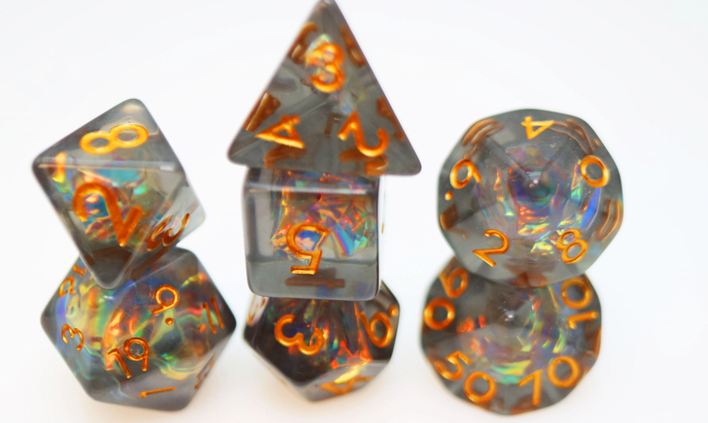 Glint of Treasure RPG Dice Set | EurekaPuzzles