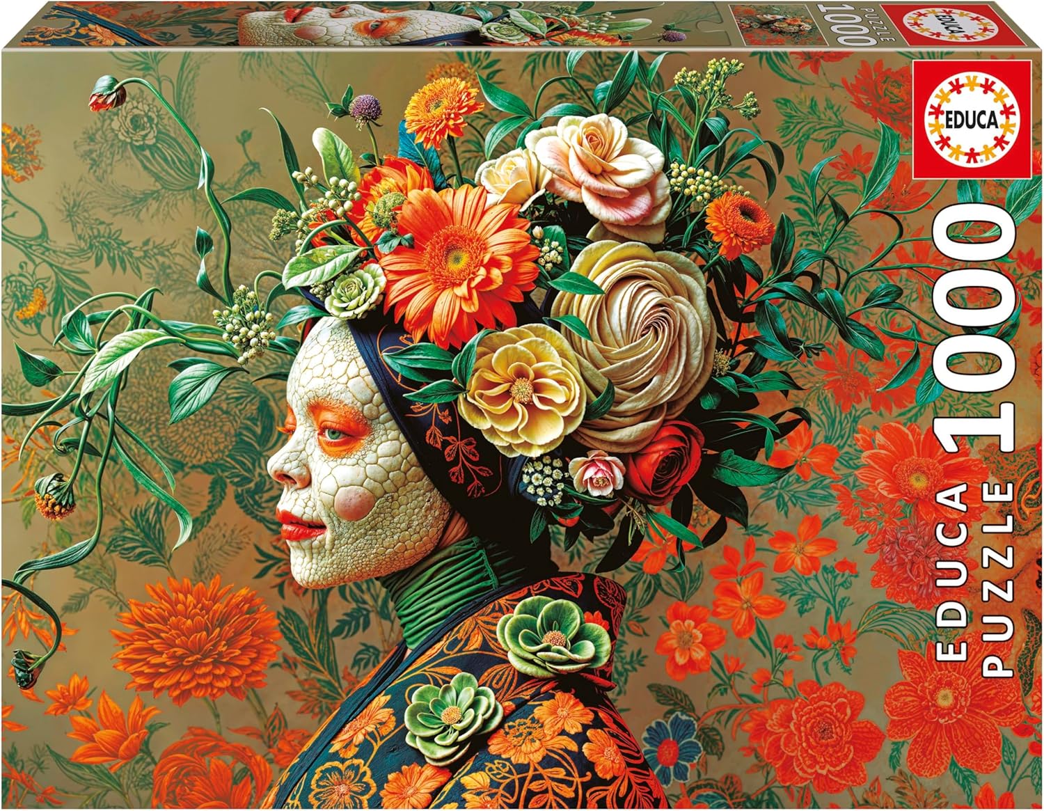 Lizard Queen 1000PC | EurekaPuzzles