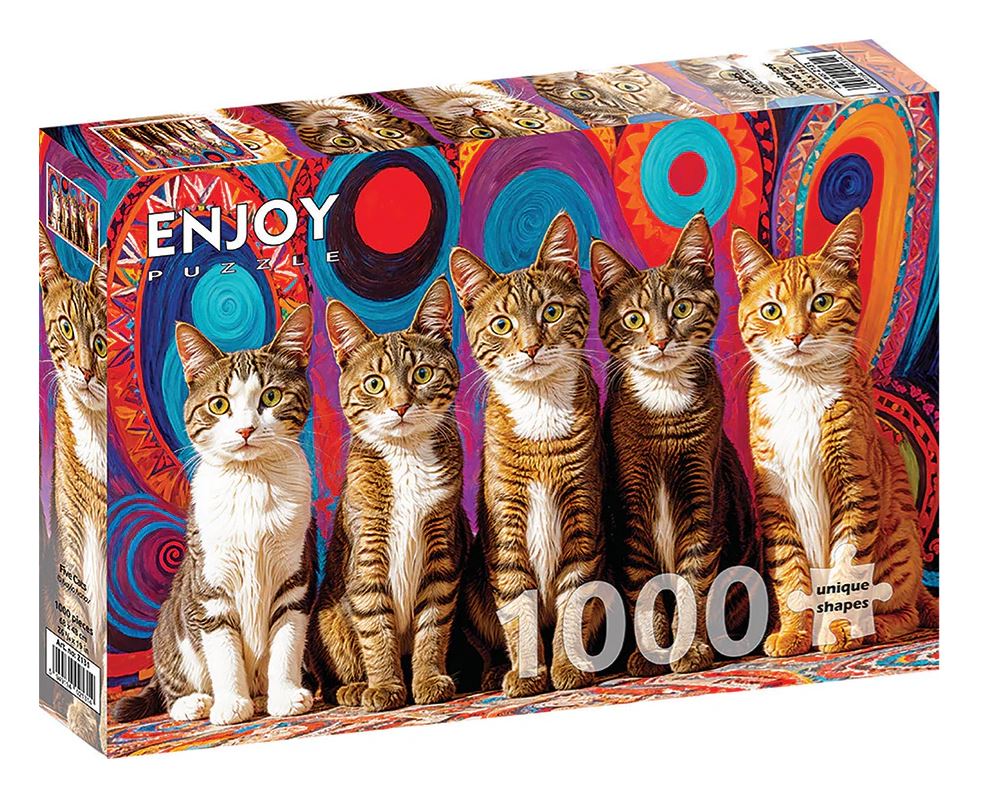 Five Cats | EurekaPuzzles