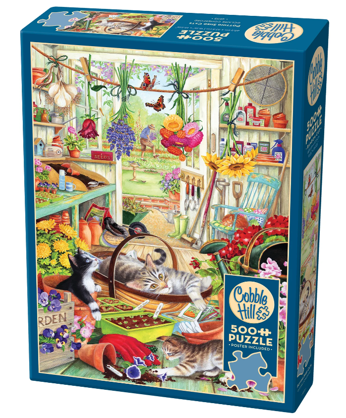 Potting Shed Cats | EurekaPuzzles