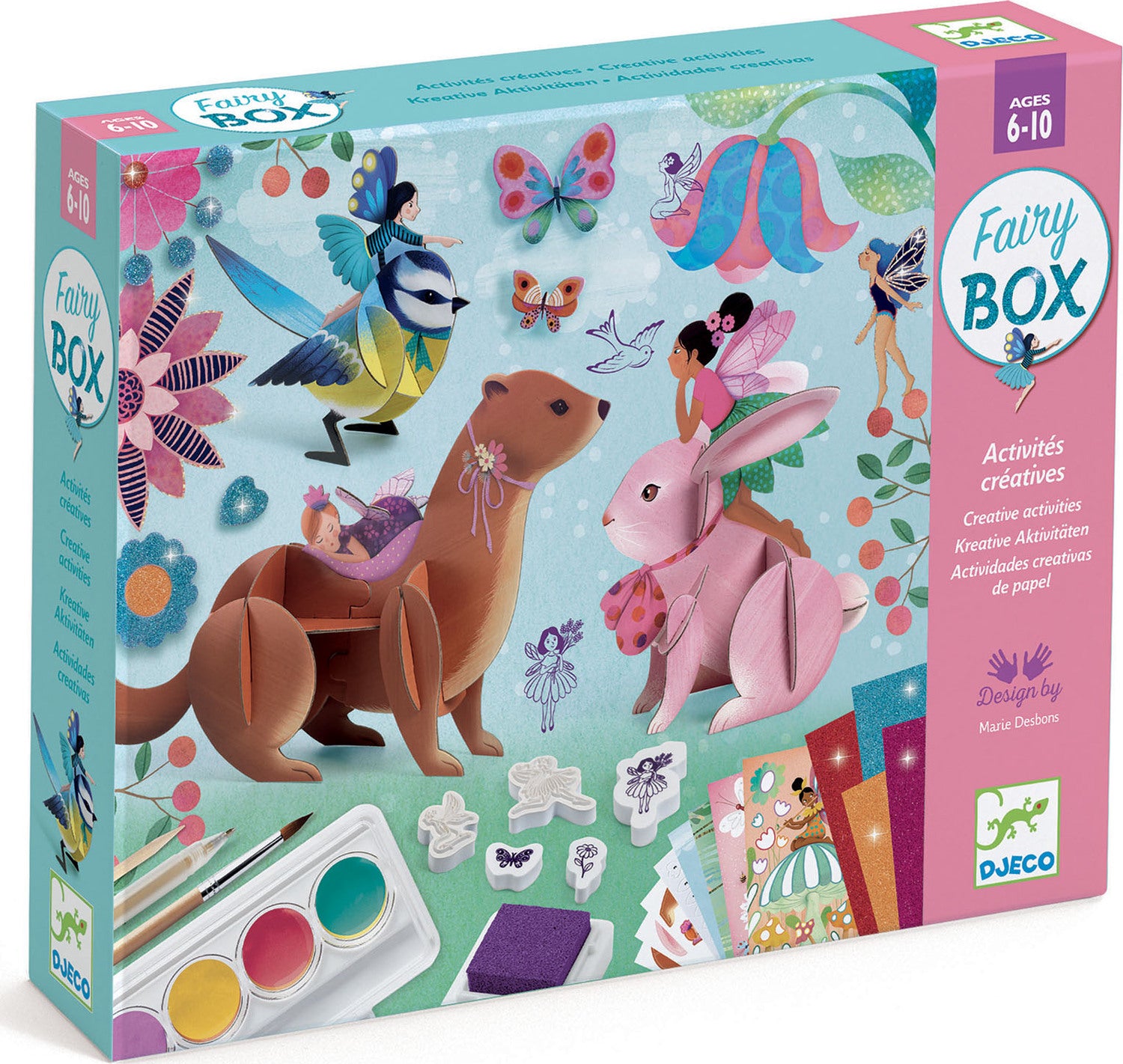 Fairy Box Multi-Activity Kit by DJECO | EurekaPuzzles