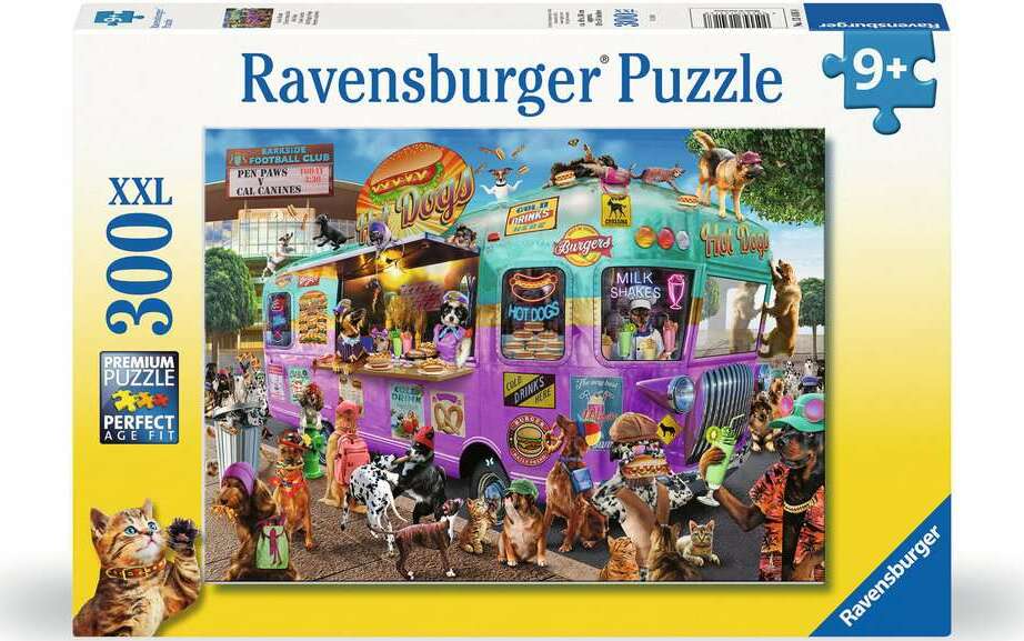 Hot Diggity Dogs 300 pc Puzzle by Ravensburger | EurekaPuzzles