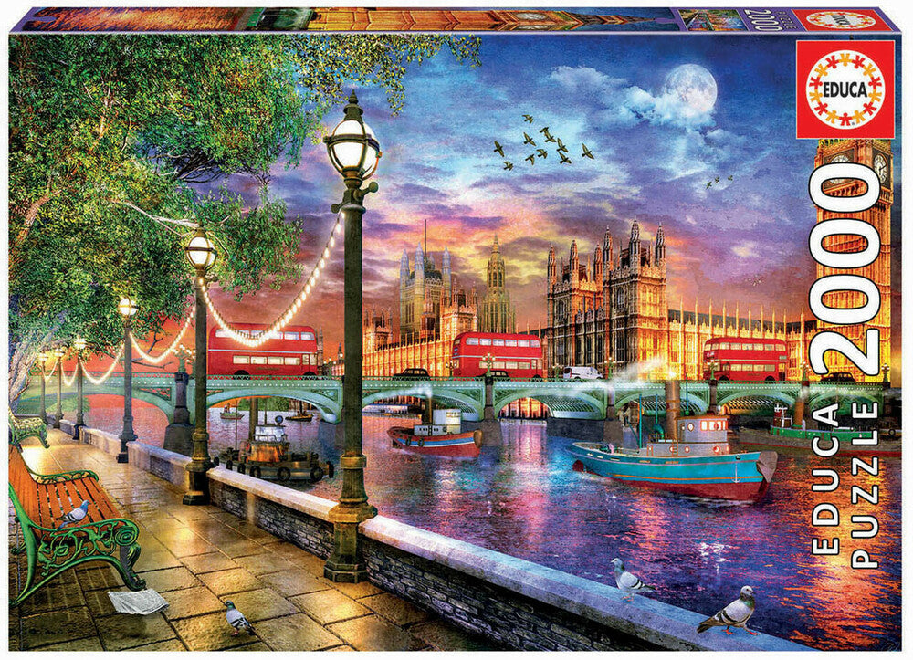 London at Sunset Jigsaw Puzzle - 2000 Pieces | EurekaPuzzles