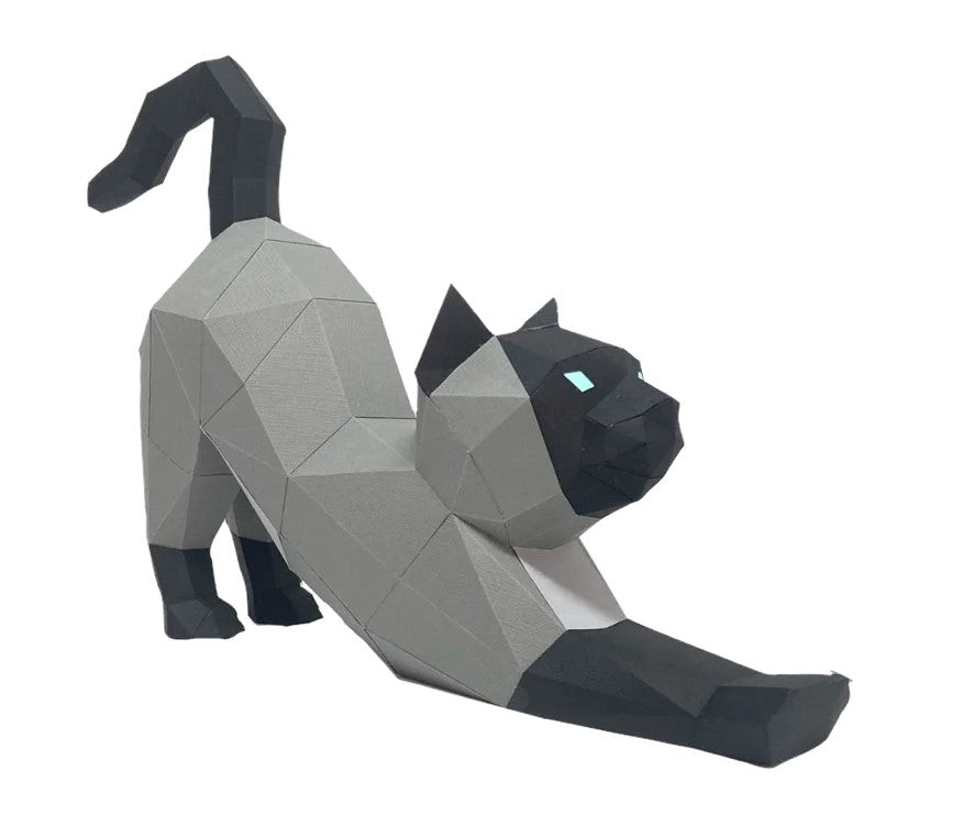 Cat Stretching Model | EurekaPuzzles