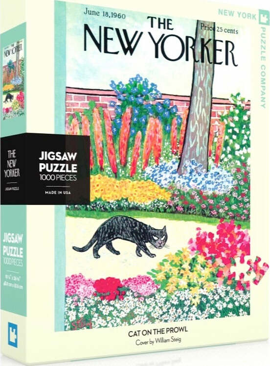 Cat on the Prowl Puzzle (1000pc) | EurekaPuzzles