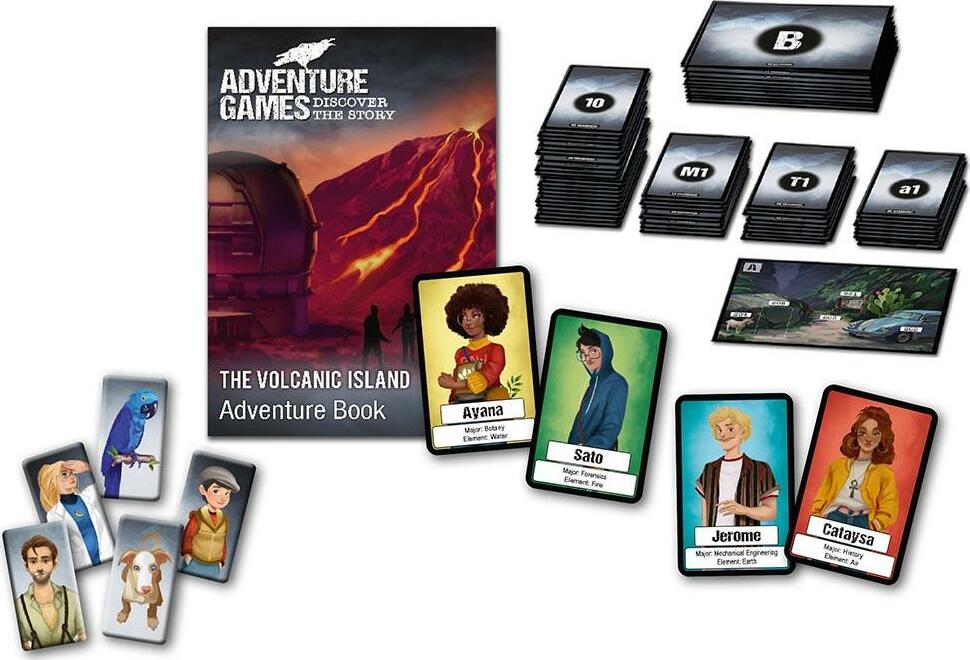 The Volcanic Island Adventure | EurekaPuzzles