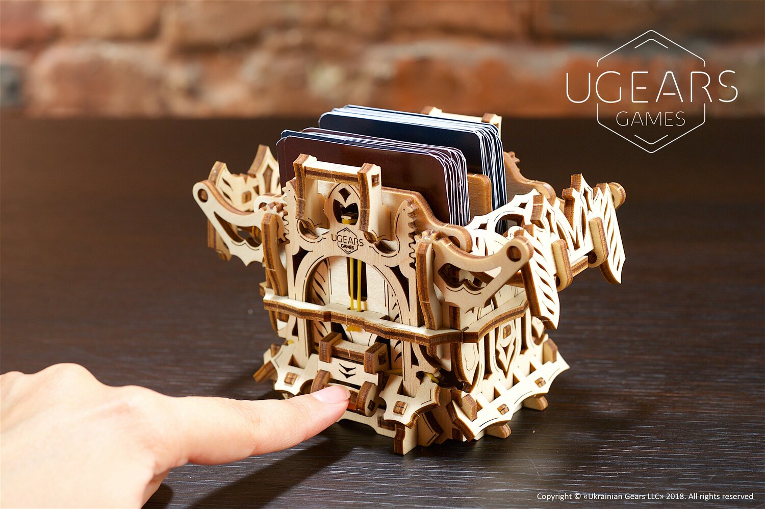 UGears 3D: Deck Box | EurekaPuzzles