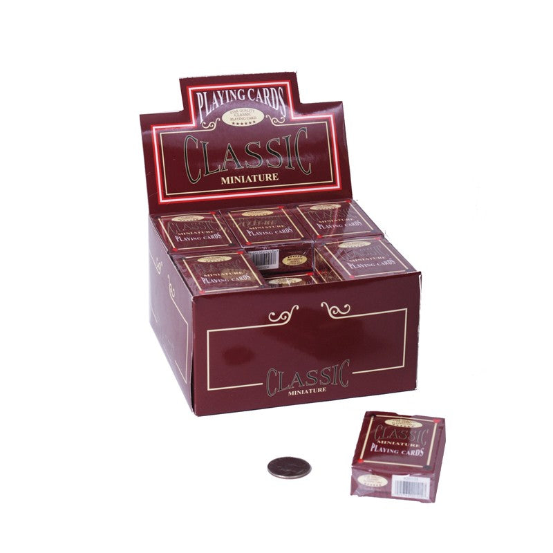 Classic Miniature Playing Card | EurekaPuzzles