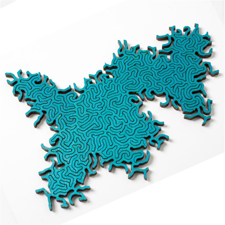 Maze Infinity Puzzle: Turquoise | EurekaPuzzles