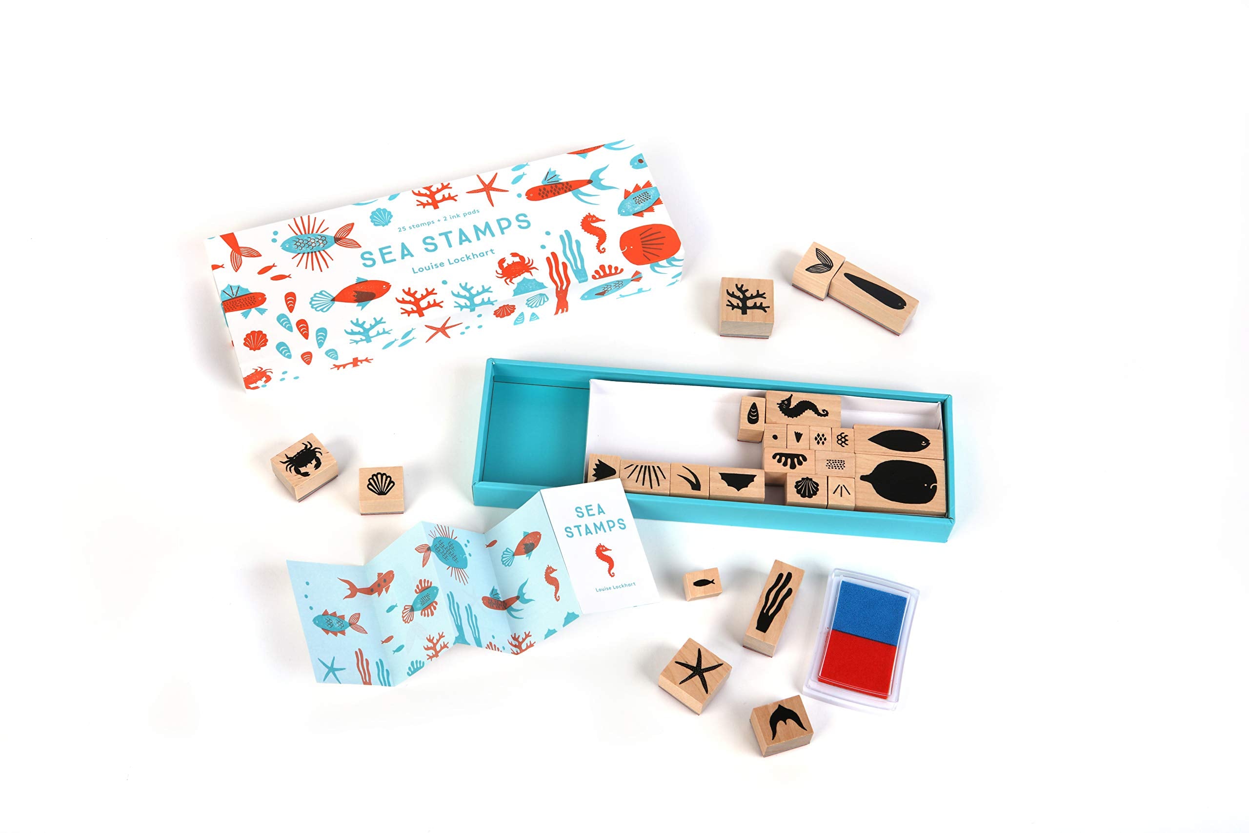 Sea Stamps DIY Kit by Princeton Architectural Press | EurekaPuzzles