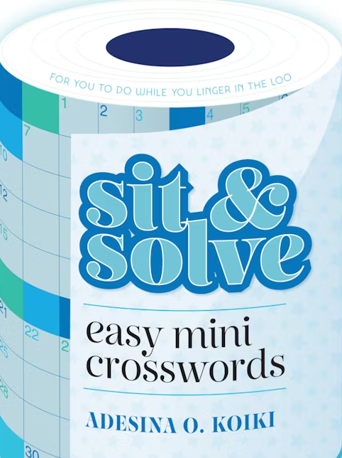 Sit & Solve Easy Mini Crosswords Book | EurekaPuzzles