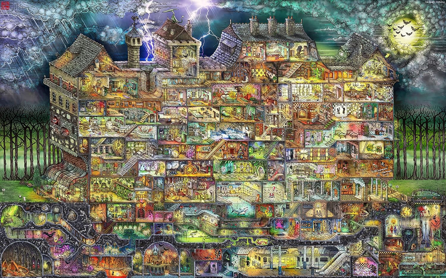 The Night House Maze - Tom Parker | EurekaPuzzles