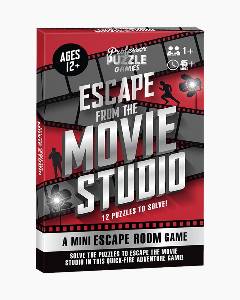 Escape From the Movie Studio Game by Professor Puzzle | EurekaPuzzles