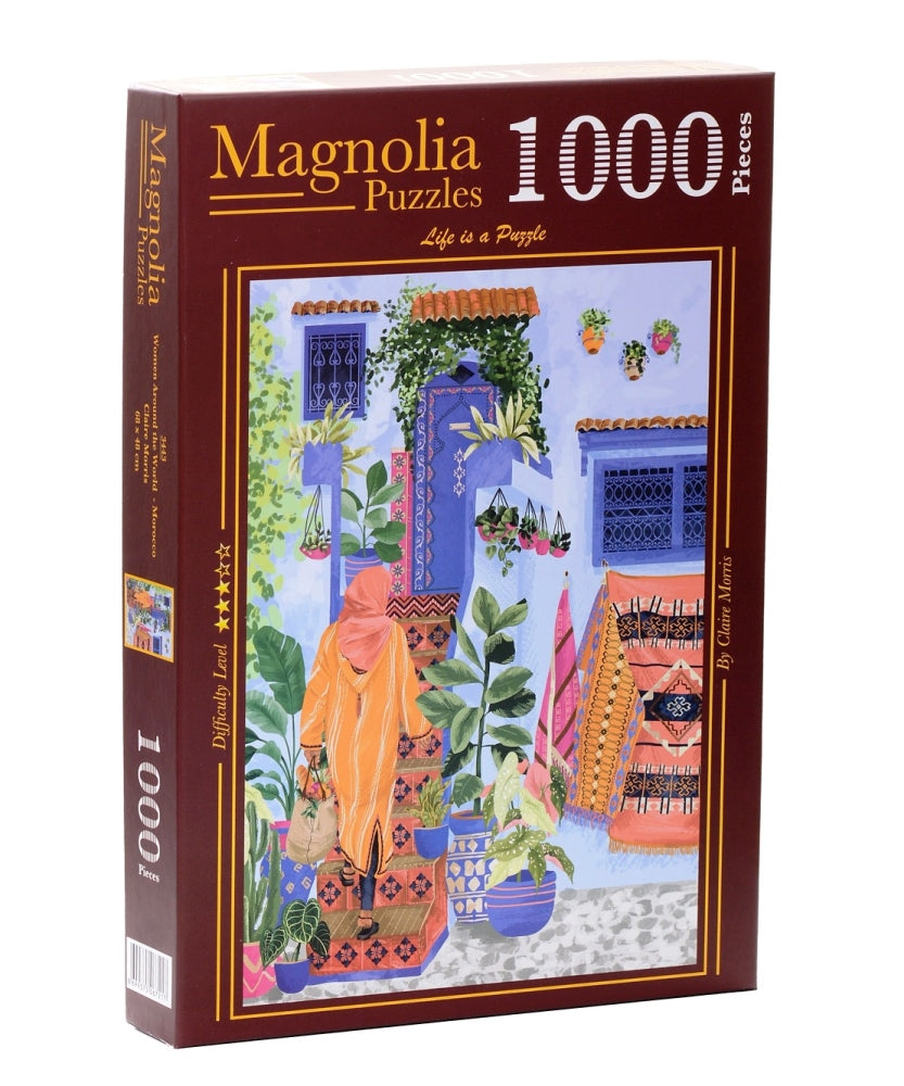 Women's Jigsaw Puzzle - Morocco by Magnolia Puzzles | EurekaPuzzles