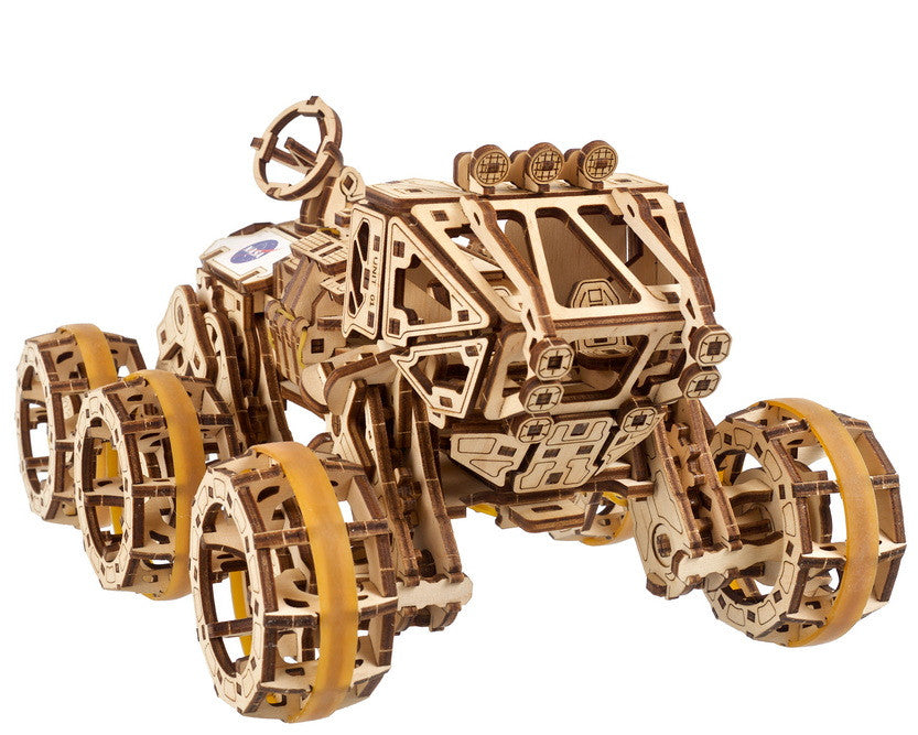 UGears 3D Manned Mars Rover DIY Kit | EurekaPuzzles
