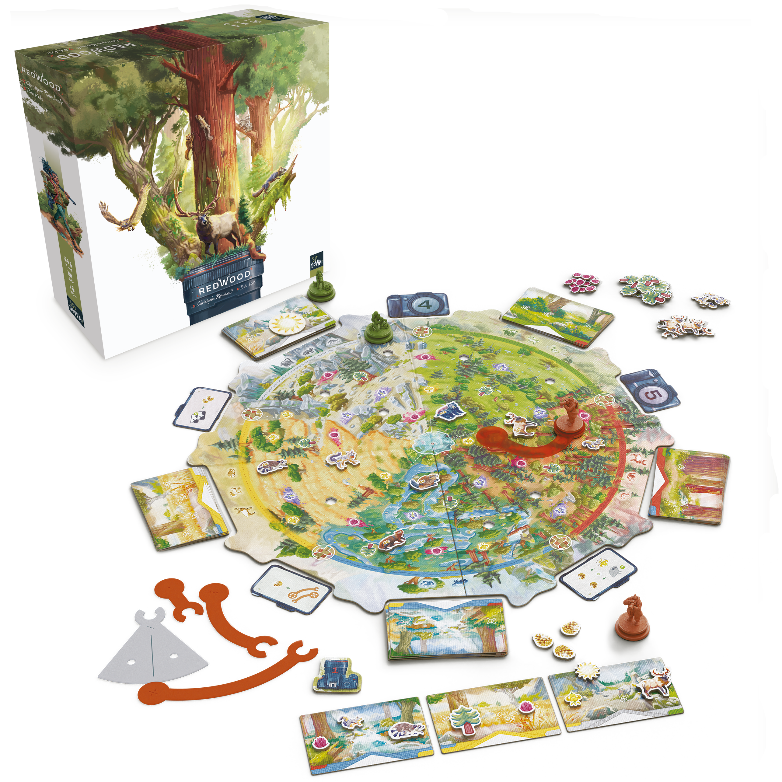 Redwood Game by SIT DOWN! GAMES - Nature Adventure | EurekaPuzzles