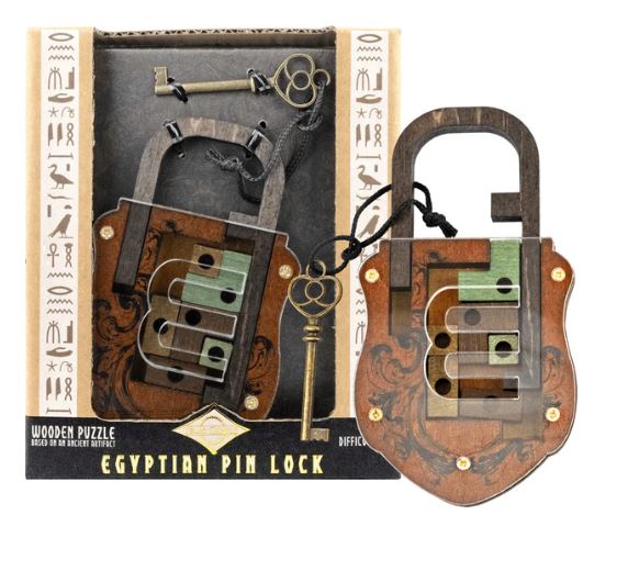 Egyptian Pin Lock | EurekaPuzzles