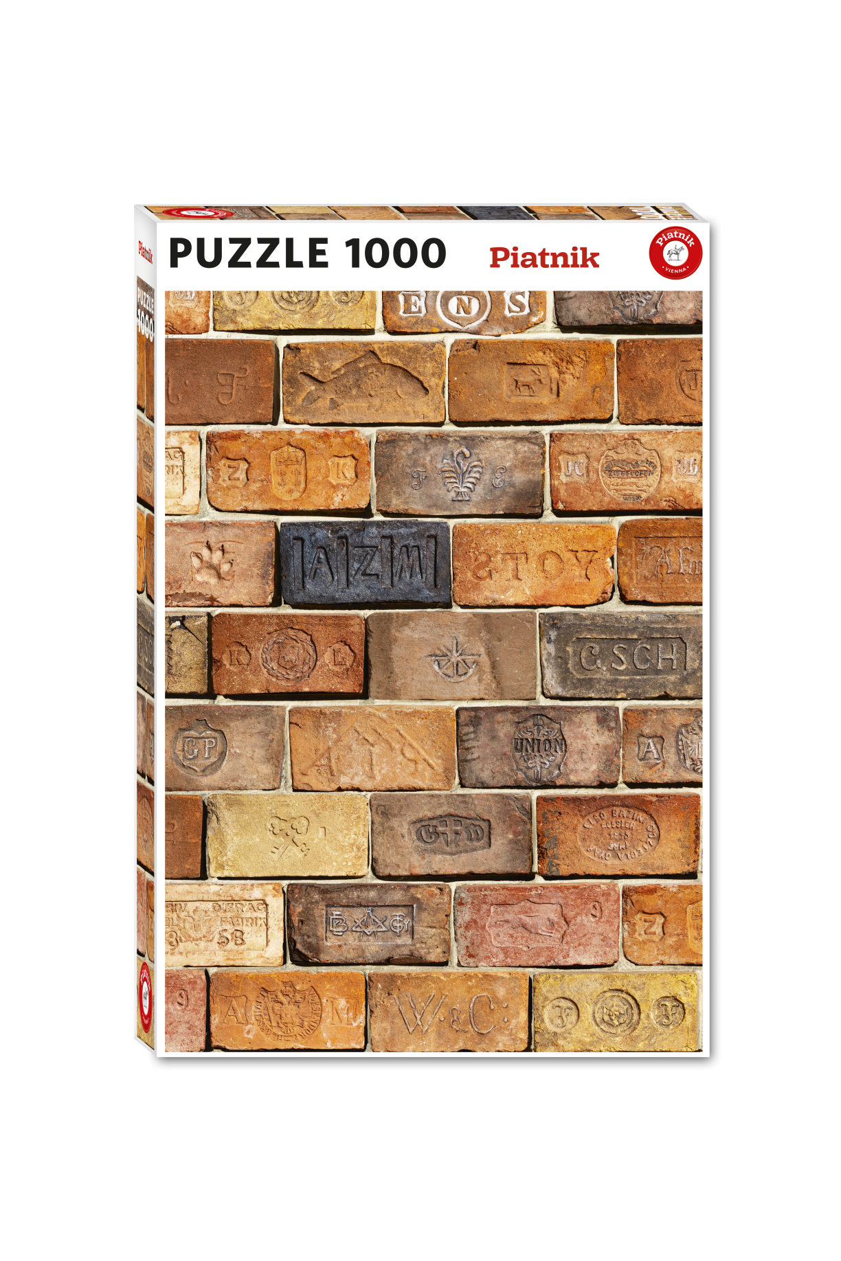 1000 pc, Ziegel / Bricks | EurekaPuzzles