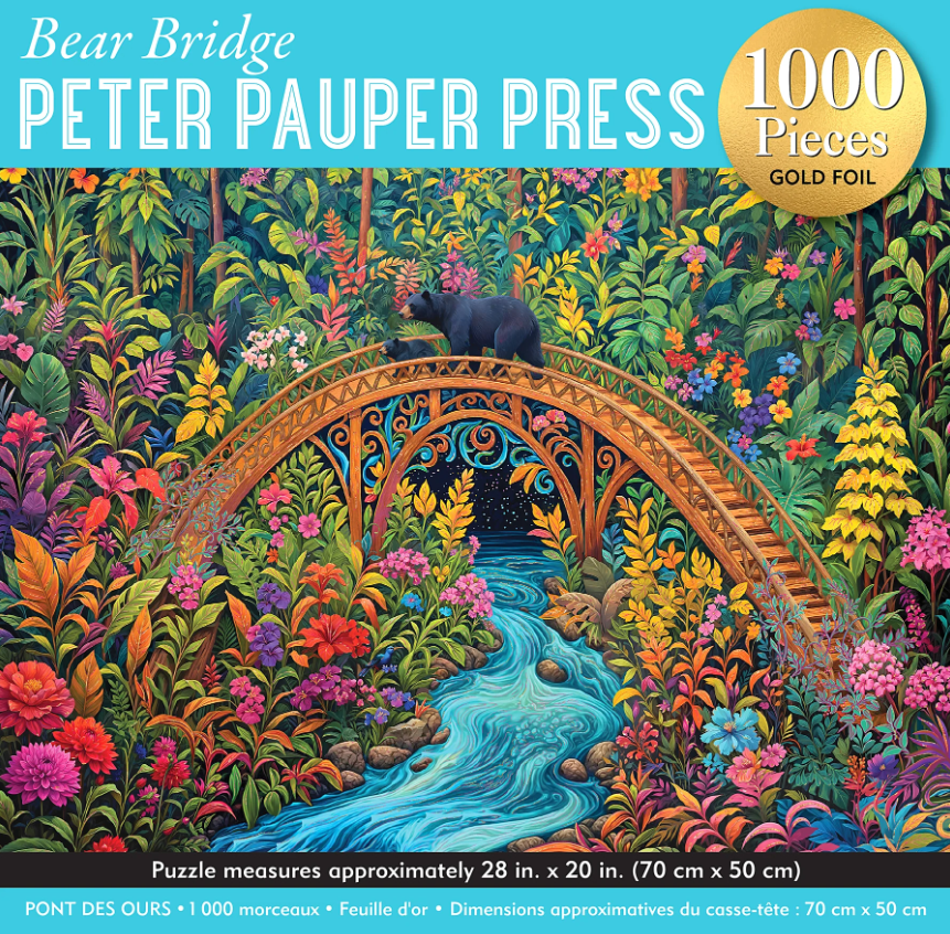 Bear Bridge 1000-Piece Jigsaw | EurekaPuzzles