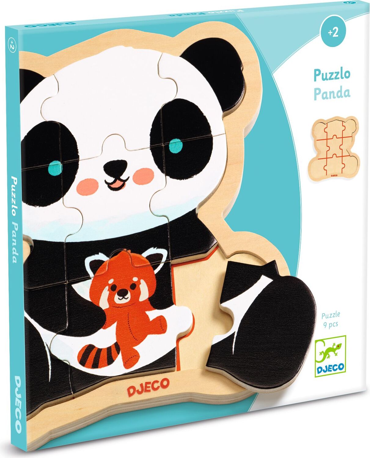 Wooden Puzzles Puzzlo Panda | EurekaPuzzles