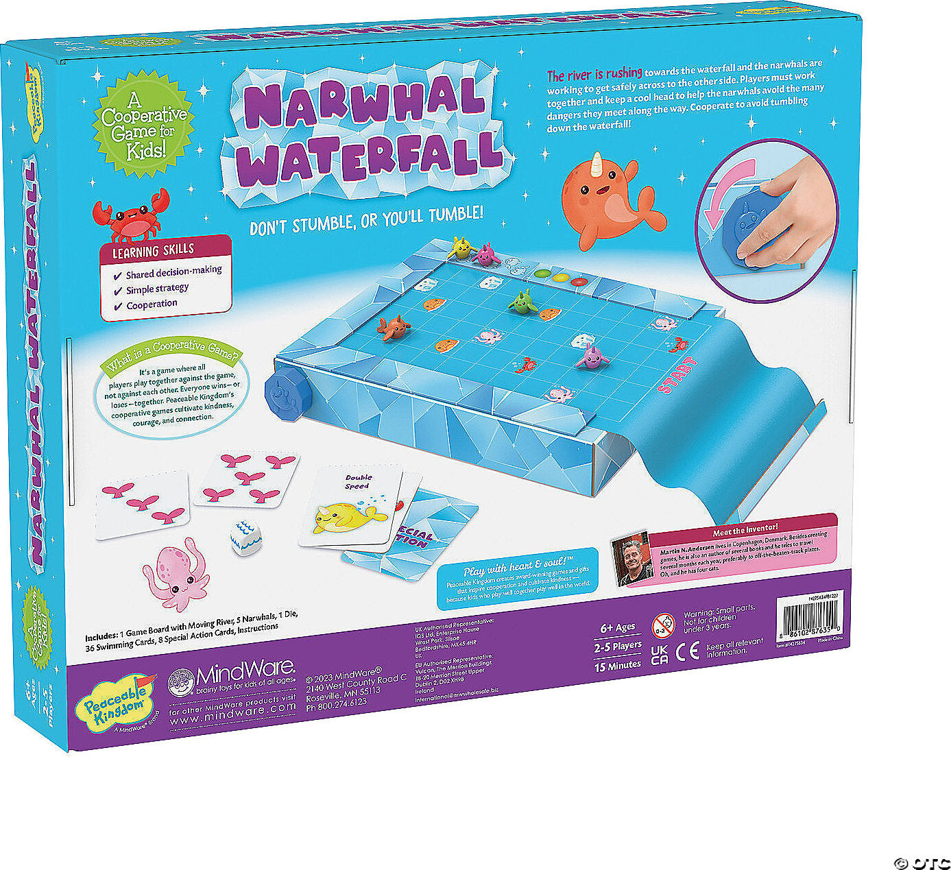 NARWHAL WATERFALL - Fun Kids' Cooperative Game | EurekaPuzzles