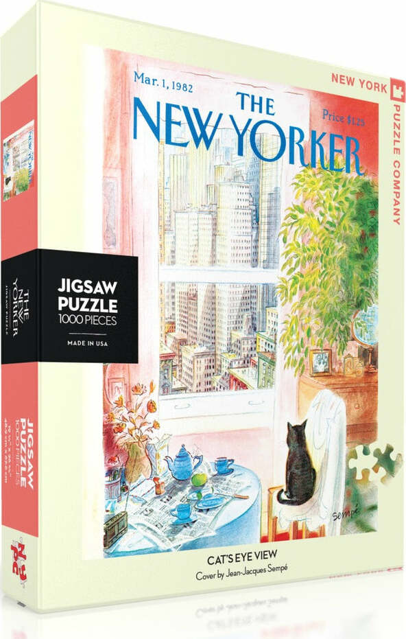 Cat's Eye View Jigsaw Puzzle - New York Puzzle Company | EurekaPuzzles