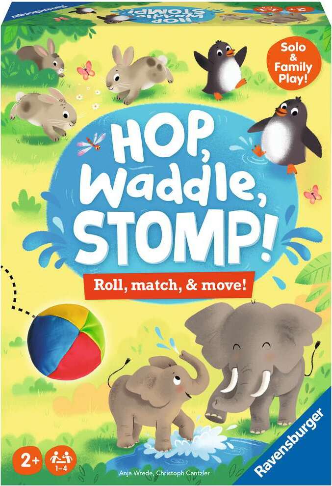 Hop Waddle Stomp | EurekaPuzzles