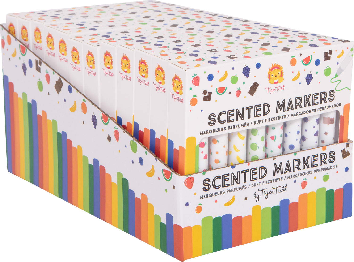 Tiger Tribe Scented Markers for Creative Fun | EurekaPuzzles