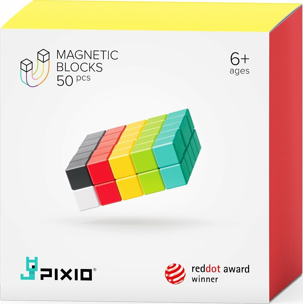 Pixio Design Series 50 Magnetic Blocks Kit | EurekaPuzzles
