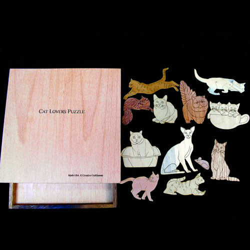 Cat Lovers Mechanical Puzzle - Creative Craft House | EurekaPuzzles