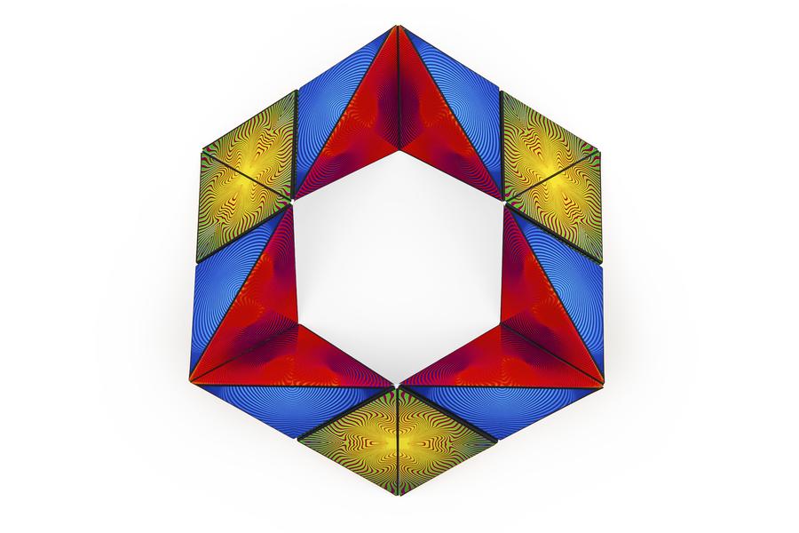 Shashibo Optical Illusion | EurekaPuzzles