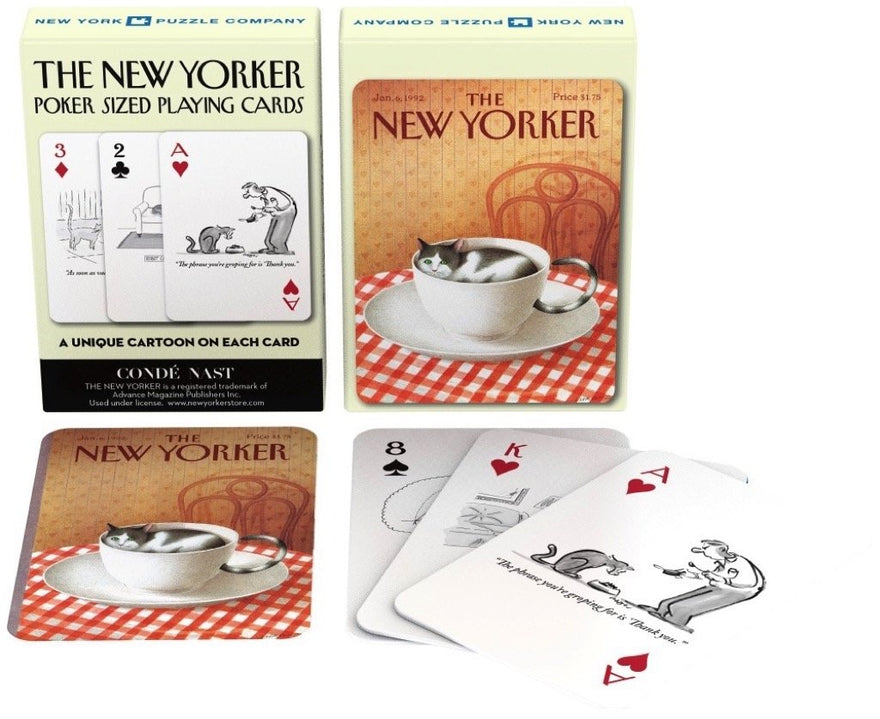 Cat Cartoons Playing Cards | EurekaPuzzles