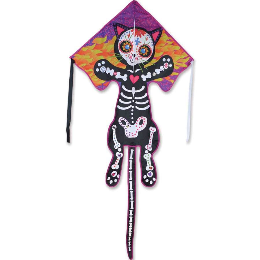 Day of the Dead Cat Kite | EurekaPuzzles