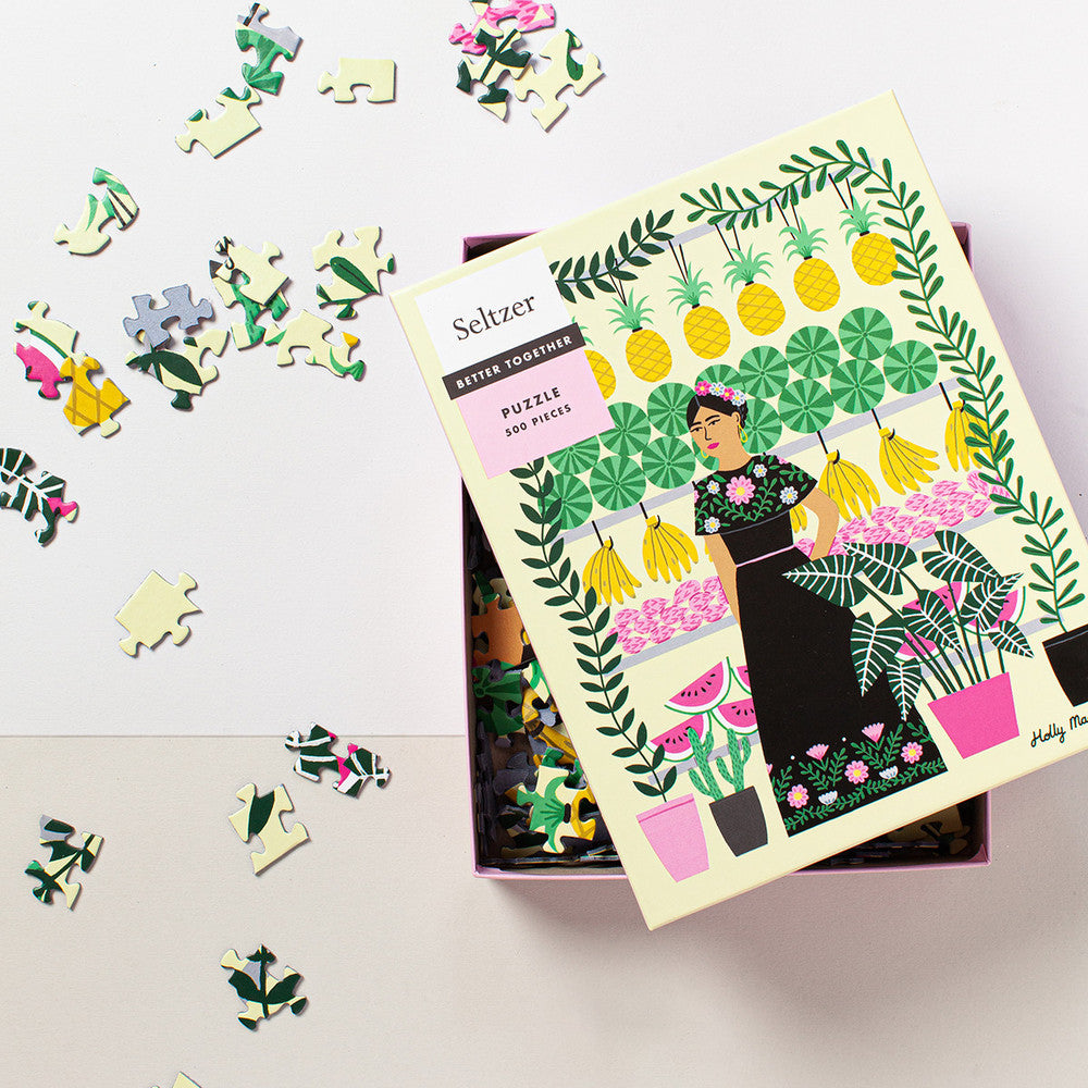 Fruit Lady Jigsaw Puzzle by Seltzer Goods | EurekaPuzzles