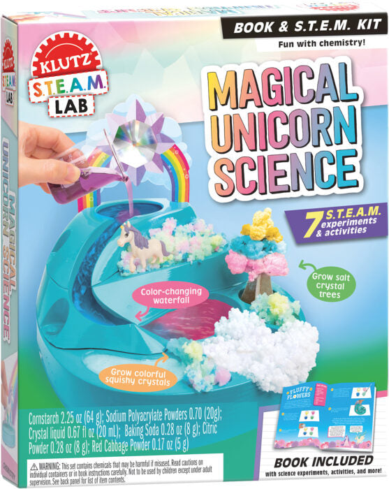 Magical Unicorn Science Kit by Klutz - Fun STEM Activities | EurekaPuzzles