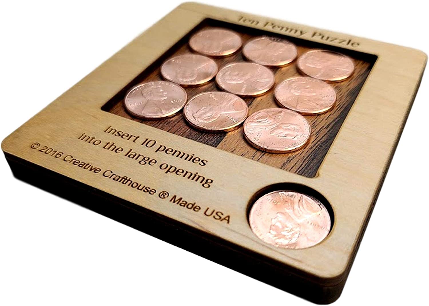10 Penny Puzzle | EurekaPuzzles