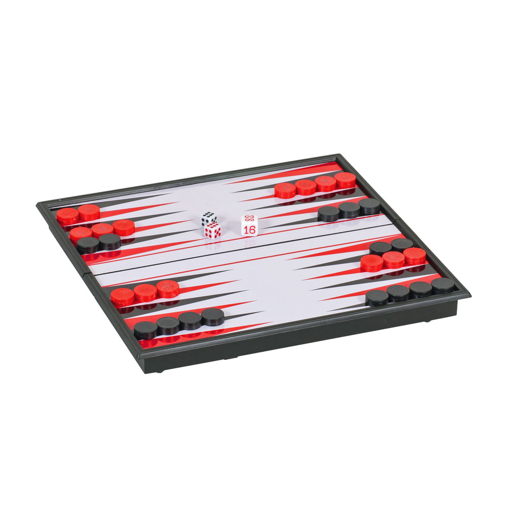 Backgammon, magentic 10" | EurekaPuzzles