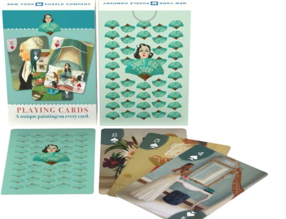 Janet Hill Playing Cards | EurekaPuzzles