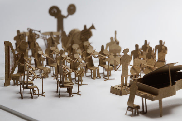 TERADA MOKEI Orchestra Model DIY Kit | EurekaPuzzles