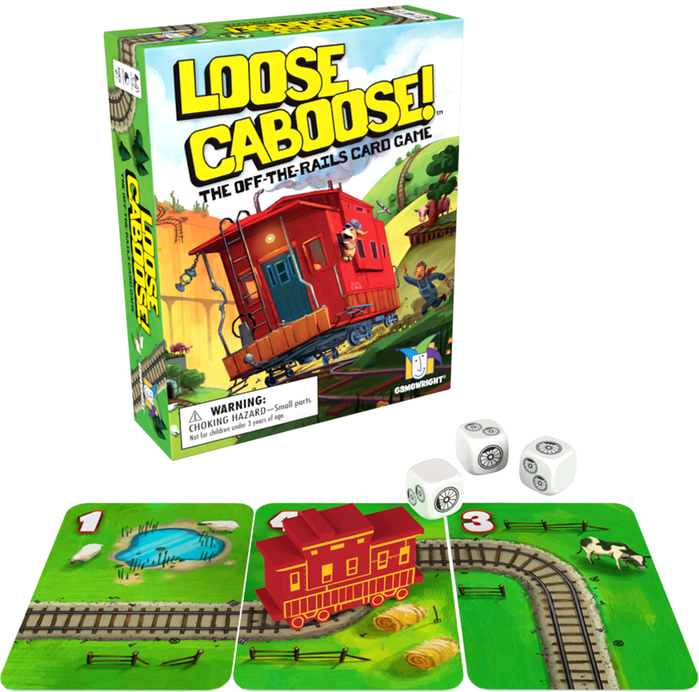 Loose Caboose Card Game by Gamewright | EurekaPuzzles