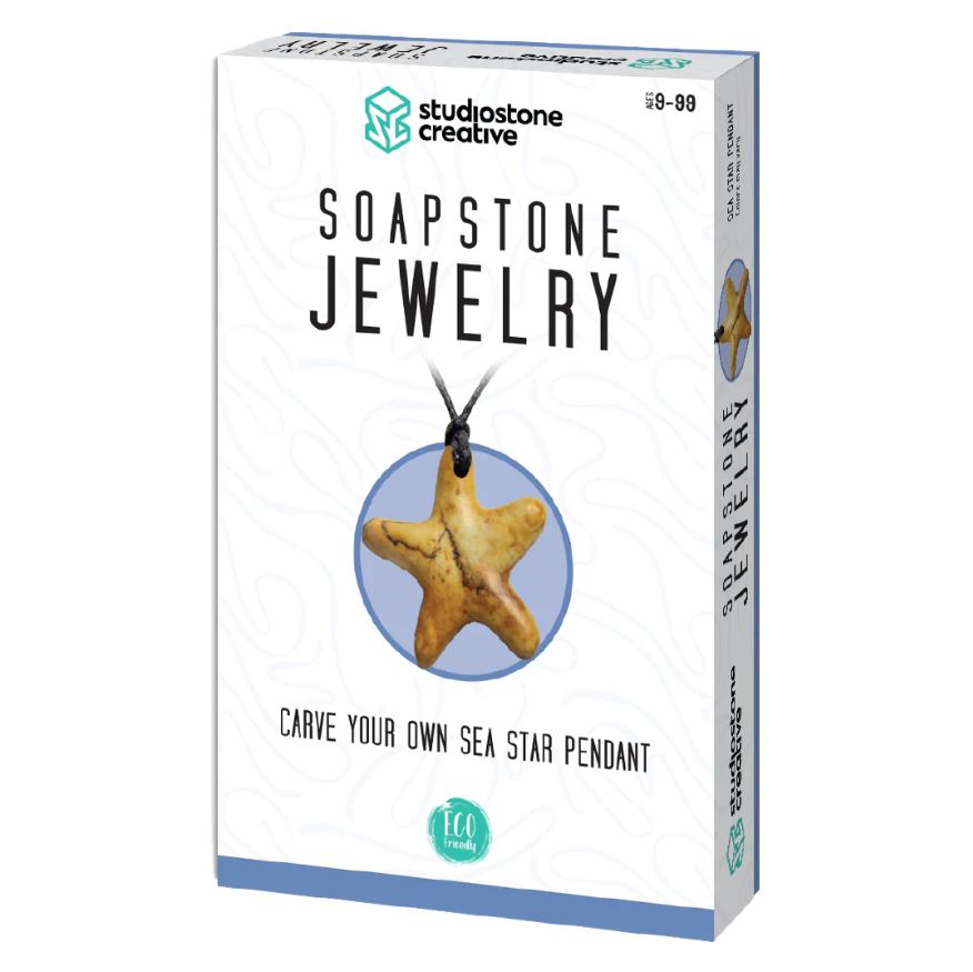 Stone Jewelry Kit Sea Star - DIY Pendant Kit | EurekaPuzzles