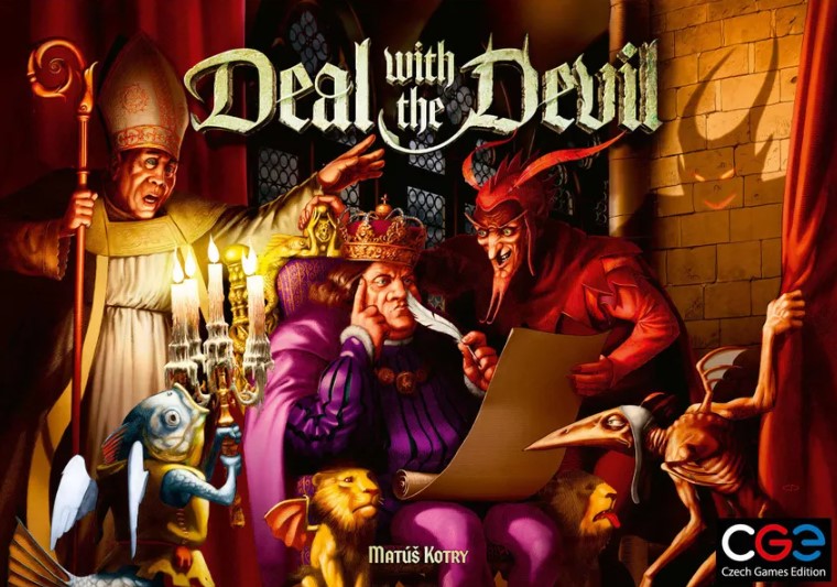 Deal with the Devil Game by Czech Games | EurekaPuzzles